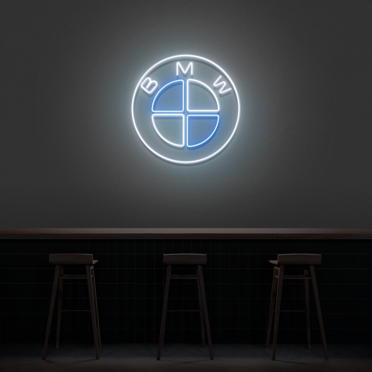 BMW Logo Neon Sign — The Neon Sign Co