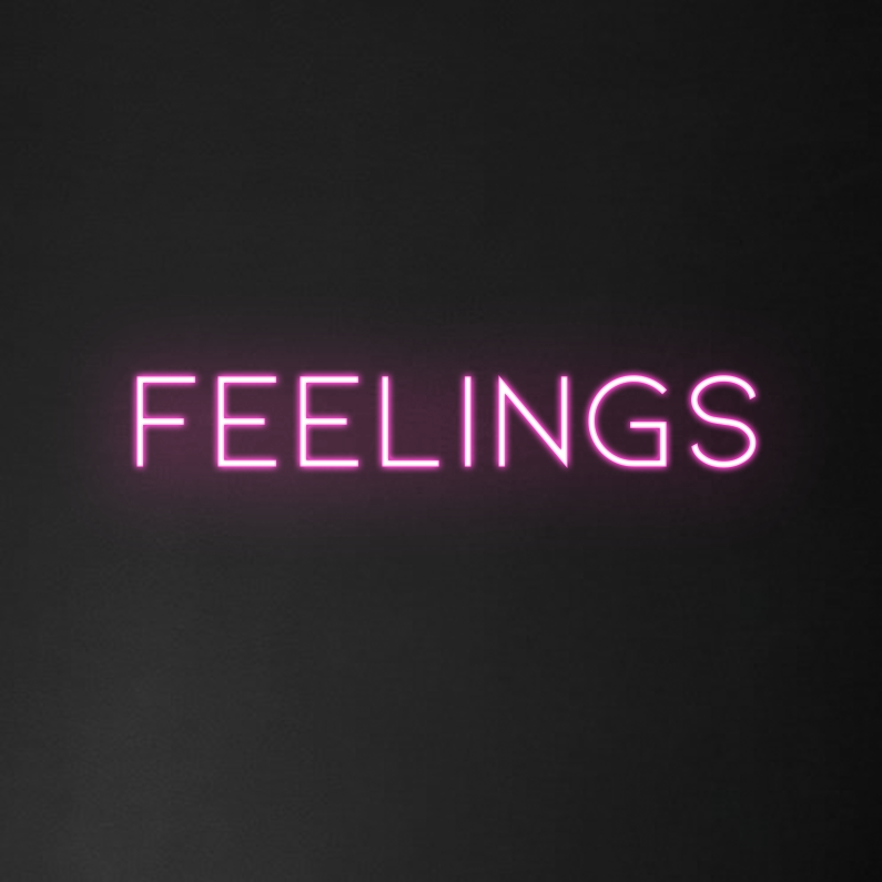 'Feelings' Neon Sign — The Neon Sign Co