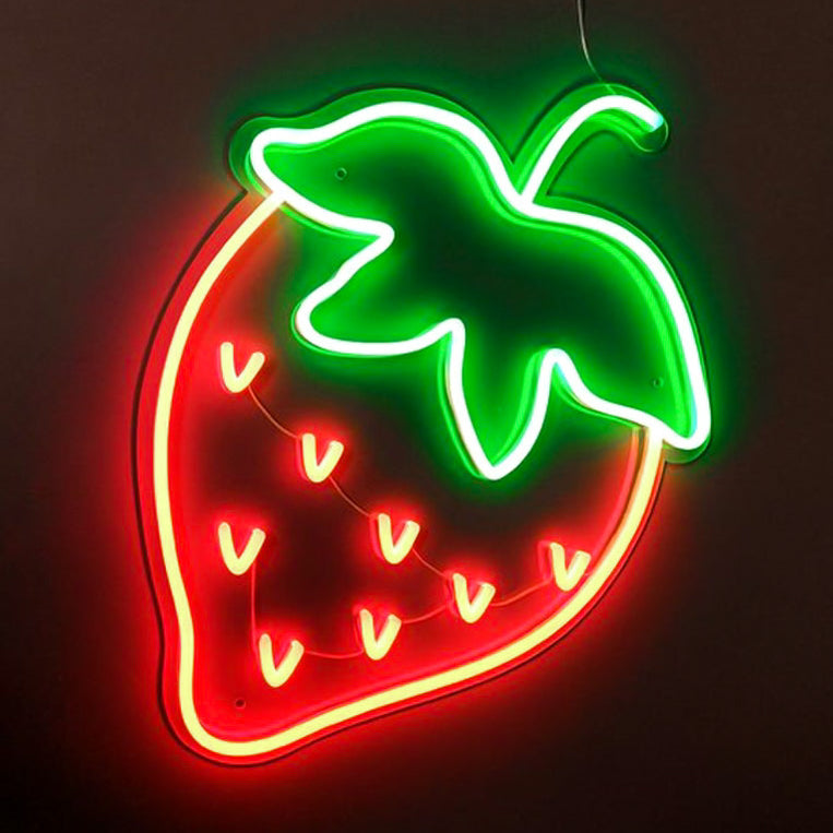 Strawberry Neon Sign — The Neon Sign Co